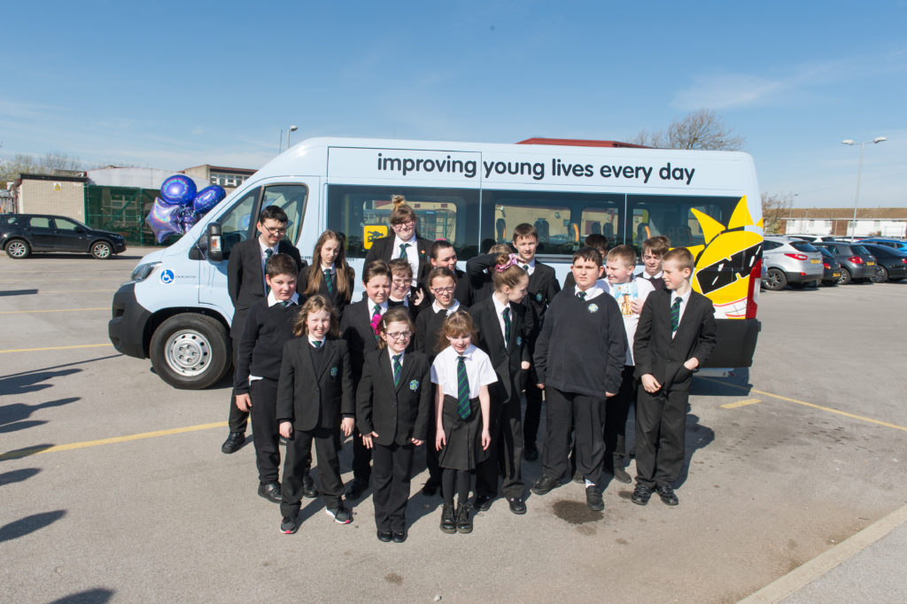Our Variety Club Minibus! – Northcott School