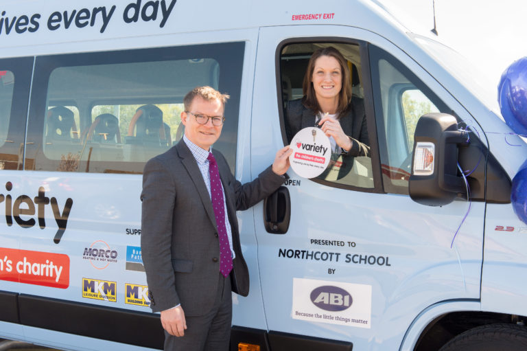 Our Variety Club Minibus! – Northcott School